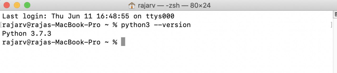 How To Install And Setup Python3 In MacOS Raja Vundela
